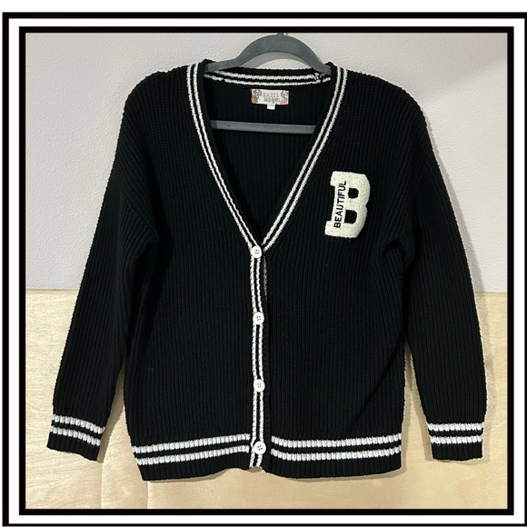 Hazel Moon | Shirts & Tops | Hazel Moon Big Girls College Style Knit ...